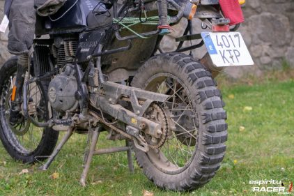 Prueba: neumáticos Mitas E-09 Dakar - espíritu RACER moto