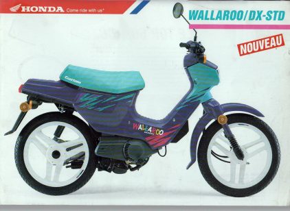 Moto del día: Honda Wallaroo 50 - espíritu RACER moto