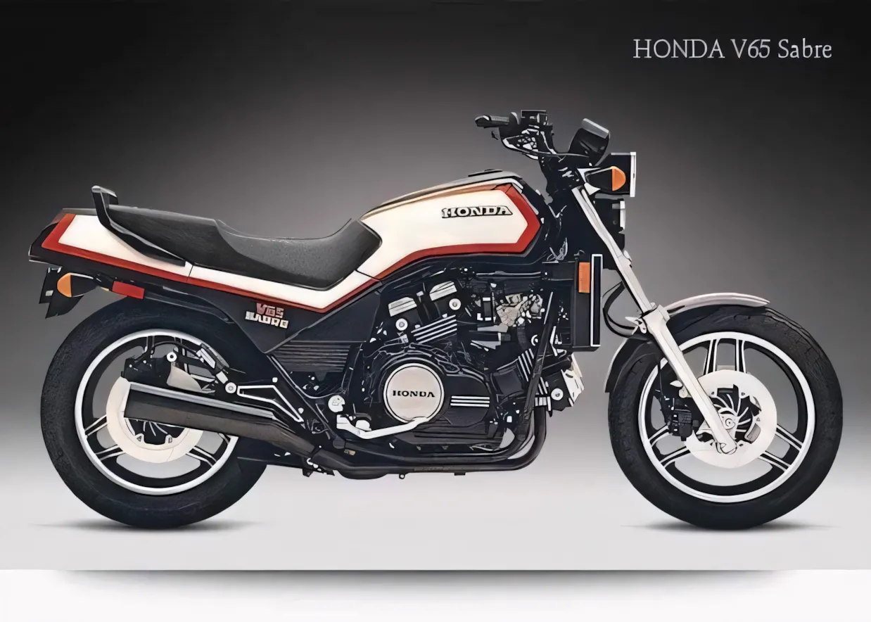 Moto del día: Honda V65 Sabre (VF1100S) - espíritu RACER moto